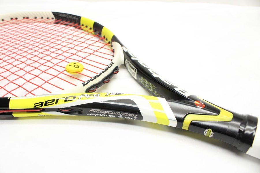 *USED* 2010 BABOLAT AERO PRO TEAM GT TENNIS RACQUET (4 1/8) FROM A ...