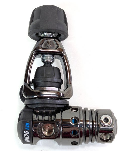Scubapro MK25 EVO Carbon Black Yoke 1st First Stage Scuba Dive ...
