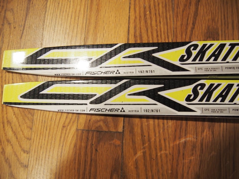 Fischer CR Skate Cross Country Skis With Bindings (Used) 192 ...