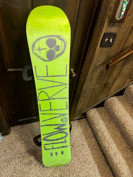 Men's Flow Verve Snowboard All Mountain With Bindings Medium Flex True ...