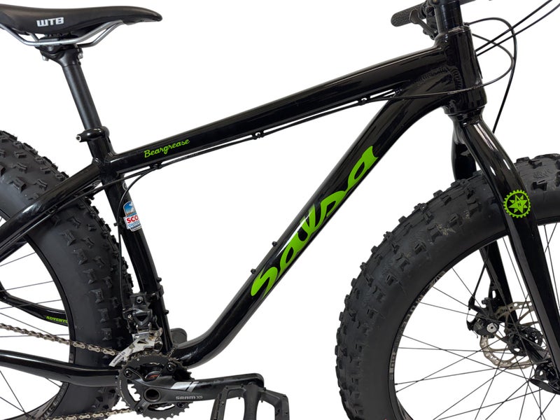 Medium Salsa Beargrease Aluminum Fat Bike w/ Sram XO | SidelineSwap ...