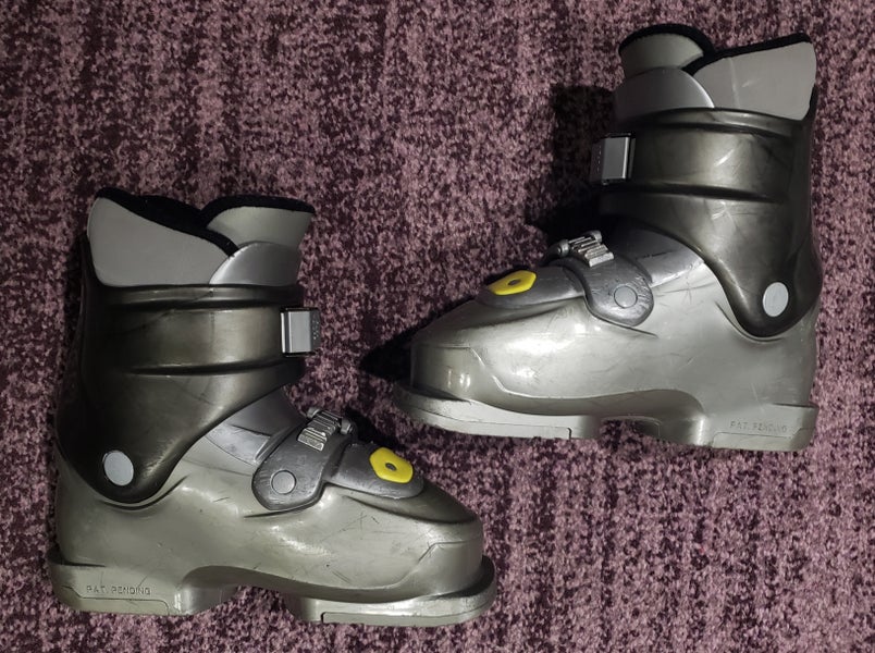 KIDS YOUTH 22.5 (YOUTH 4.5) SKI BOOTS DALBELLO FXR 2*USED* WASHED ...