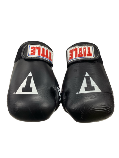 Used Title BLACK MAX Boxing Gloves Black MD 11613-S000175194 ...