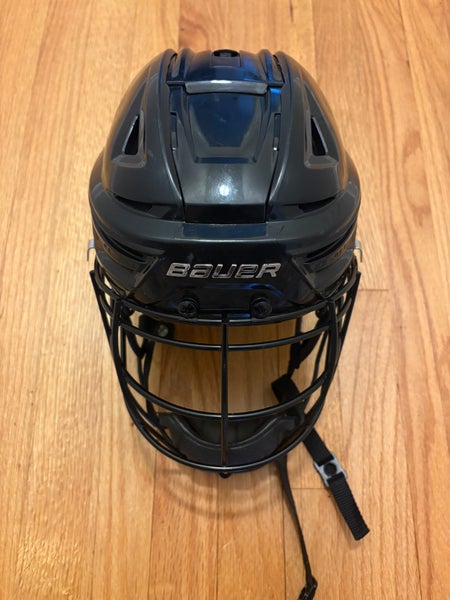 Box Helmet. Bauer Re-Akt 150 w/ Gait G7 Senior Face Mask ...