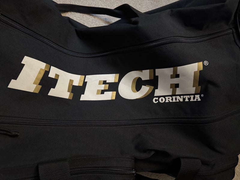 ITECH Corintia BG-18L Ice Hockey Equipment Bag Black 40" Vintage NHL ...