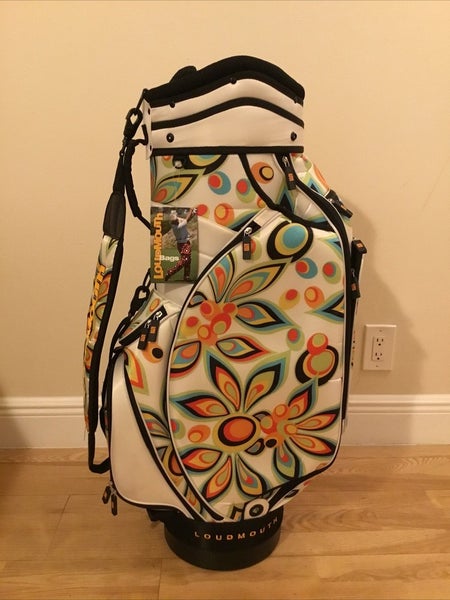 Loudmouth Golf John Daly Cart Bag with 11-way Dividers & Rain Cover ...