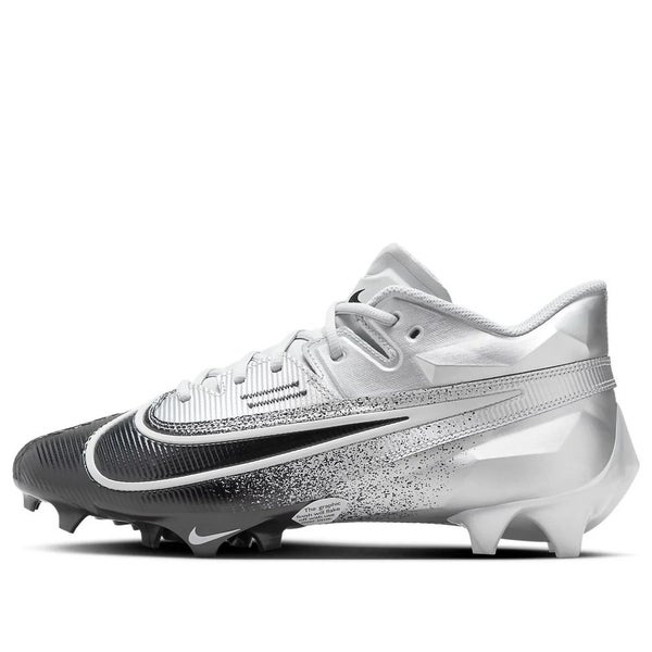 Nike Vapor Edge Elite 360 2 DA5457-003 Men's Silver Black Football Cleats NIN741 | SidelineSwap ...