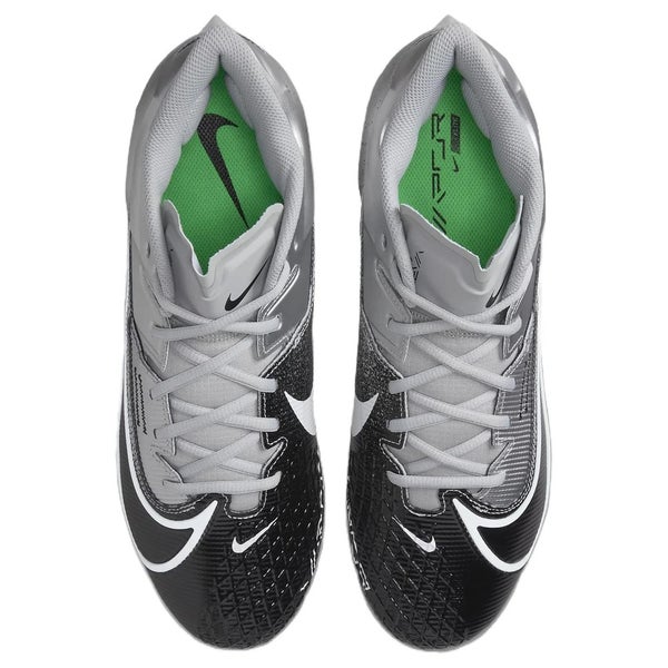 Nike Vapor Edge Elite 360 2 DA5457-003 Men's Silver Black Football Cleats NIN741 | SidelineSwap ...