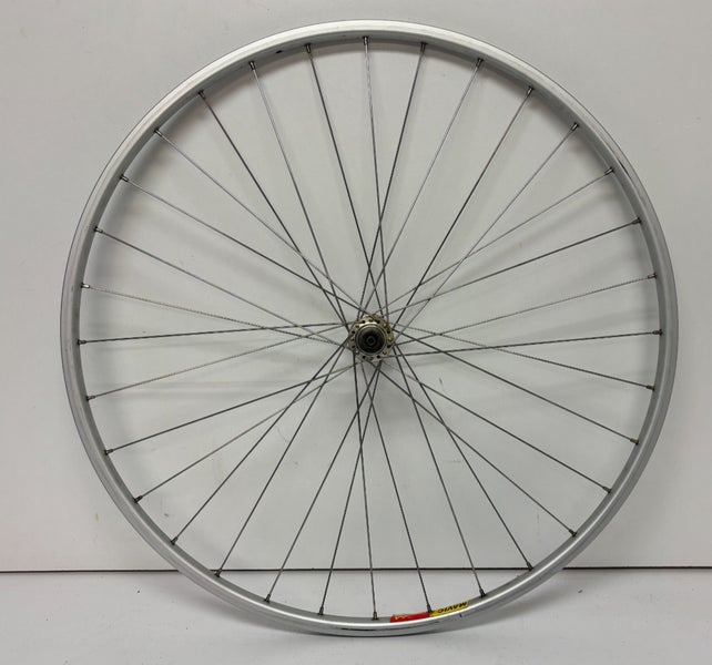 Vintage Mavic 192 32-Spoke Silver Aluminum 700C Front Wheel Shimano RSX ...