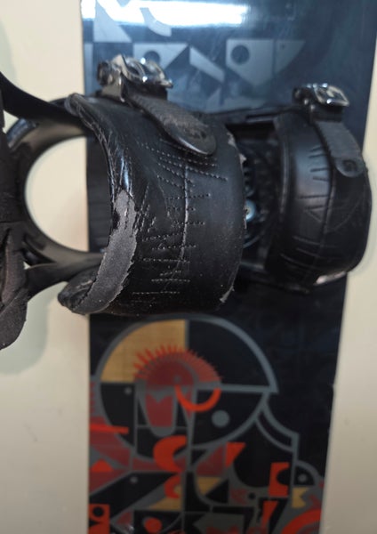 Burton KING Snowboard 158cm With Burton custom skull Bindings ...