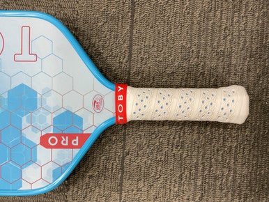 Used TOBY PRO PICKLEBALL PADDLE Pickleball Racquet Royal Blue 11614 ...