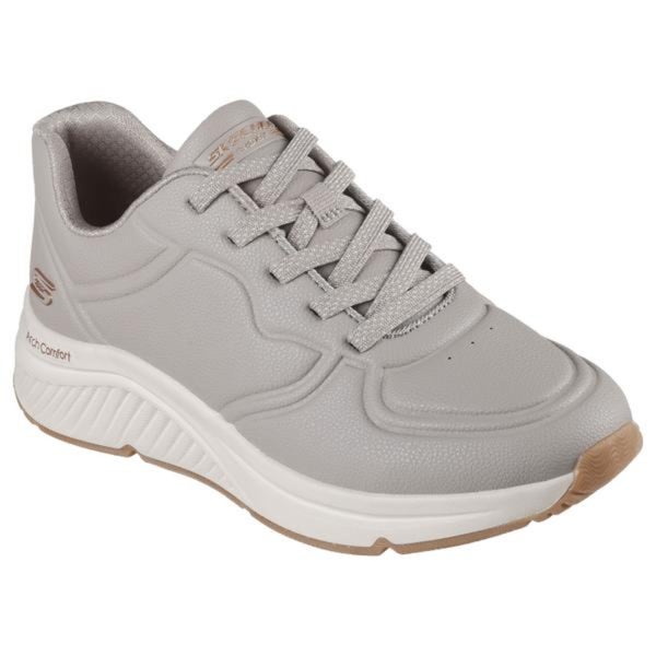 Skechers BOBS Arch Comfort B Sweet a Bind Women's 10 Taupe Casual Shoes ...