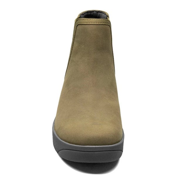 Bogs Kicker 72777-303 Boots Women's US 7.5 Green Leather Pull On ...