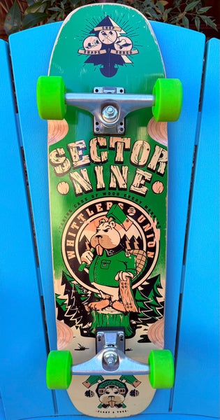 SECTOR 9 WOODSHED COMPLETE CRUISER SKATEBOARD COMPLETE 8.75” G-Bones ...