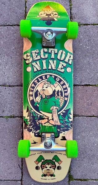 SECTOR 9 WOODSHED COMPLETE CRUISER SKATEBOARD COMPLETE 8.75” G-Bones ...