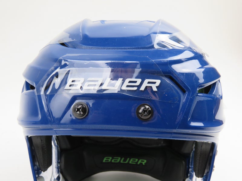 Bauer HyperLite NHL Pro Stock Hockey Player Helmet Royal Blue Small ...