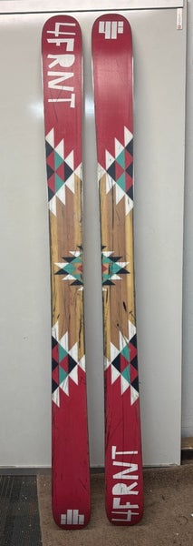 4FRNT YLE 187cm 140-119-140 Twin-Tip Exaggerated Rocker Backcountry ...