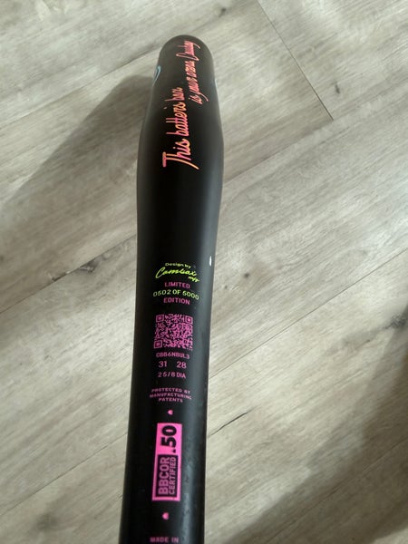 2025 Combat MFG Spec A1 Midnight Rodeo Arena BBCOR Alloy Bat (-3) 31/28 ...