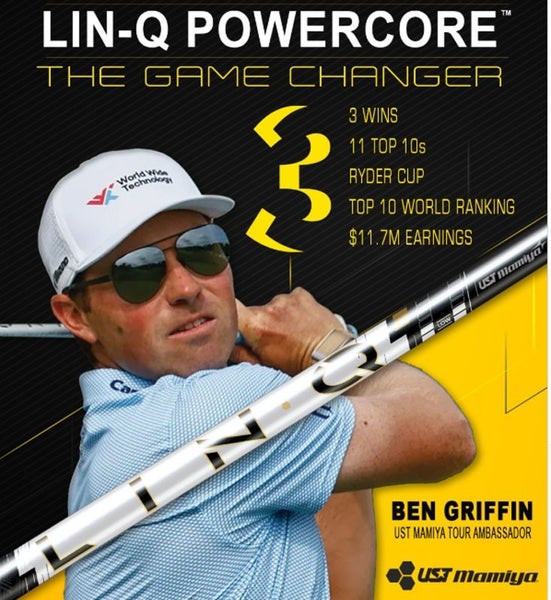 UST Mamiya LIN-Q TSPX Power Core Blue 8TX Wood Mid Launch with Low Spin ...