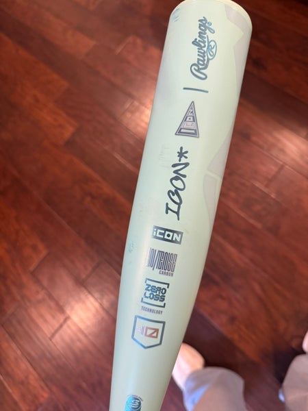 2026 Rawlings Icon Composite USSSA Certified Bat (-10) 18 oz 28" (Used ...