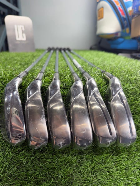 TaylorMade -RBZ - SpeedLite IRON SET 6-9-Pw-Sw - Steel - Stiff Flex ...