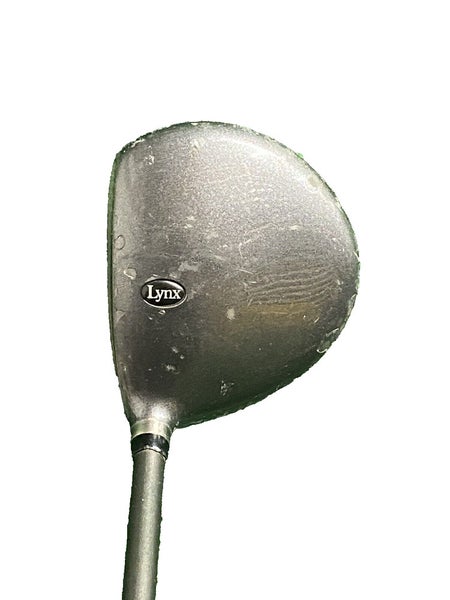 Lynx Golf Black Cat Driver 9* Men's RH Unifiber Stiff Graphite 45" Good ...