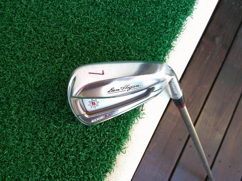 Ben Hogan EDGE EX Forged 7-Iron w/ UST Mamiya Recoil F3 Regular Flex ...