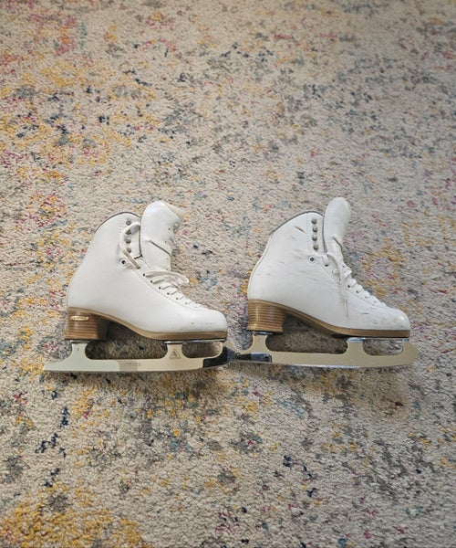 Elle by Jackson FS2130 Girls Figure Skates White Size 4R w/ Ultima ...