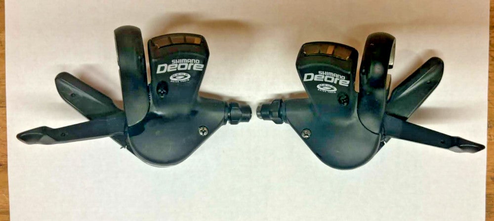 Shimano Deore SL-M510 3x9 Speed Mountain Bike Trigger Shifters Black ...
