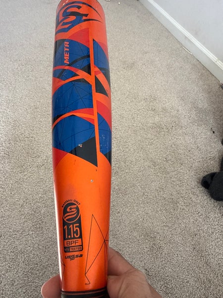 2022 Louisville Slugger Meta Composite USSSA Certified Bat (-10) 18 oz ...