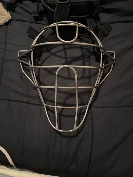 Nike Titanium Catchers Mask | SidelineSwap | Buy and Sell on SidelineSwap