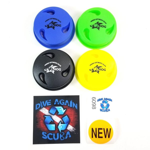 HOG Classic Diaphragm Front Cover Purge 2nd Stage Regulator Scuba Dive ...