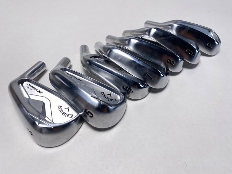 Callaway X Forged / X Forged Max 2025 Combo Iron Set 4-PW HEADS ONLY ...