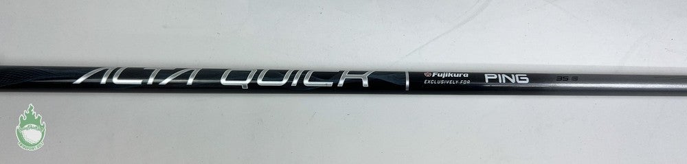 Used Fujikura Alta Quick 35g Senior Flex Fairway Wood Shaft Ping Tip 41 ...