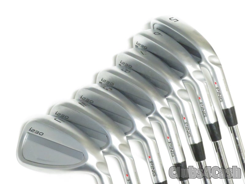 PING i230 Irons Red Dot Dynamic Gold 120 S300 Stiff Flex 5-P+Uw +1/2 ...