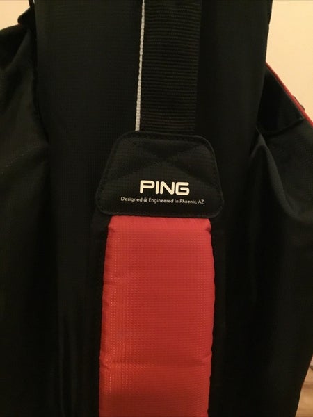 Ping Traverse Cart Golf Bag with 14-way Dividers & Rain Cover NEW (Read ...