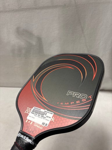 Used PADDLETEK PRO TEMPEST Pickleball Racquet Black 11490-S000268293 ...