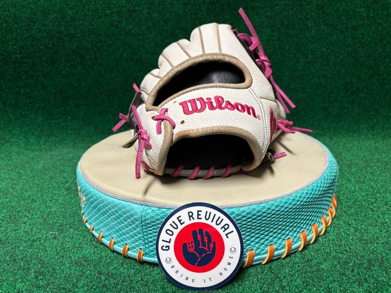 Custom Wilson A2000 1786 RH Infield Baseball Glove 11.5" (Used ...