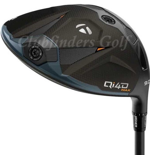 NEW TaylorMade Qi4D Max 10.5 Driver REAX Blue 50-A Graphite Seniors w ...