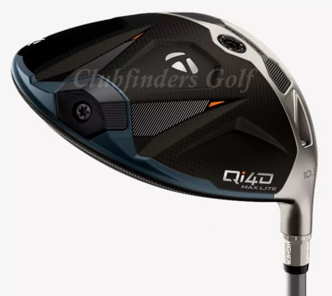 NEW TaylorMade Qi4D Max Lite 12 Driver REAX Blue 40-A Graphite Seniors ...