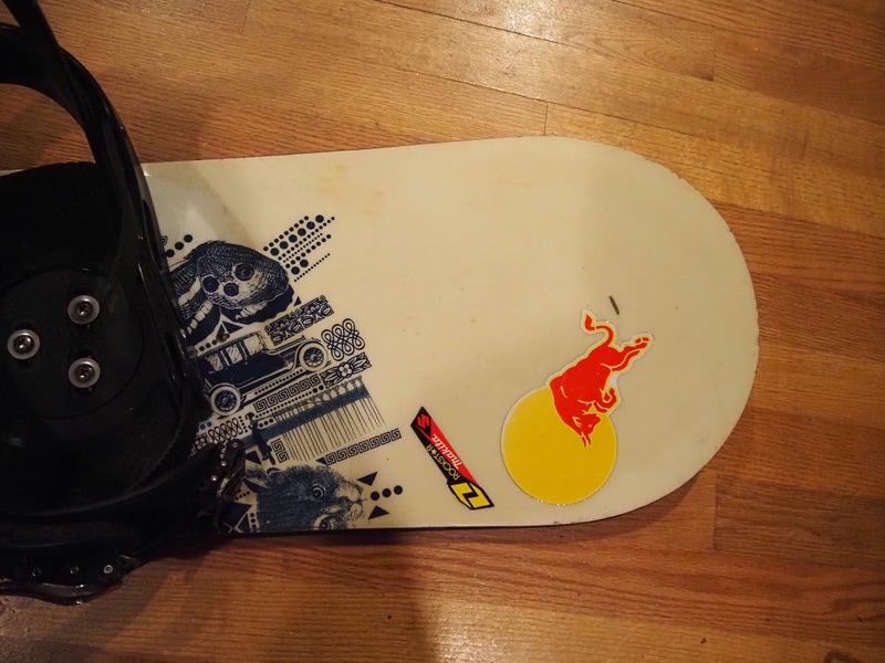 Men's Burton TWC Snowboard All Mountain With Bindings Medium Flex True ...