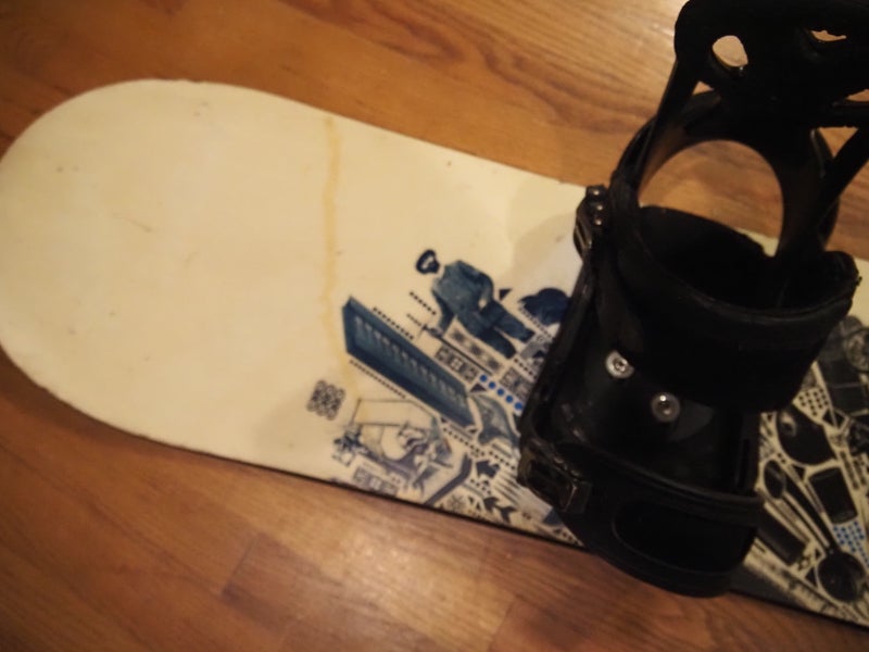 Men's Burton TWC Snowboard All Mountain With Bindings Medium Flex True ...