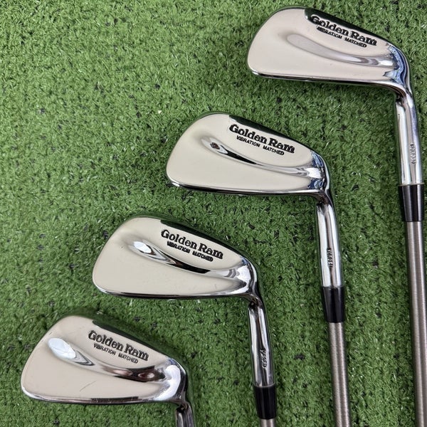 Golden Ram Tour Grind Forged Iron Set 2-PW Aerotech Steelfiber i80 ...