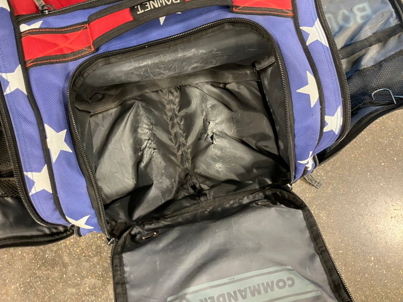 Adult Bownet Commander Catcher's Baseball Wheeled Bag 38" x 17" x 12 ...