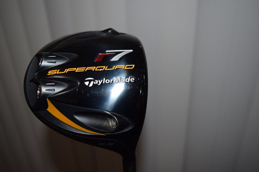 TaylorMade r7 SuperQuad Driver – 9.5° – RE*AX SuperFast 65g Stiff ...