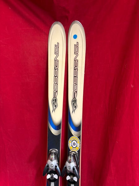 Skis: Rossignol Bandit B2 all-mountain skis., 162cm. Bindings: Salomon ...