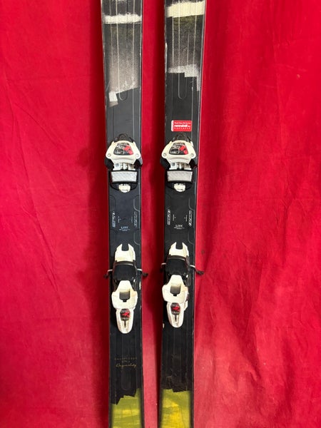 Skis: Line Prophet 90 skis, 186cm. Bindings: Marker, binding Range: 302 ...