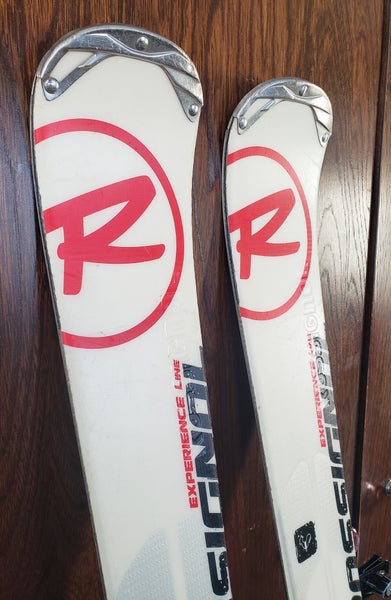 166cm Skis ROSSIGNOL EXPERIENCE RTL w/AXIUM Bindings DIN 3-10 *USED ...