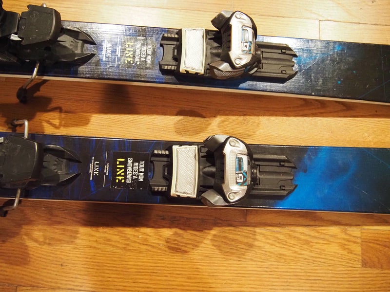 Men's Powder 179 cm Line Supernatural Skis With Bindings Max Din 13 ...