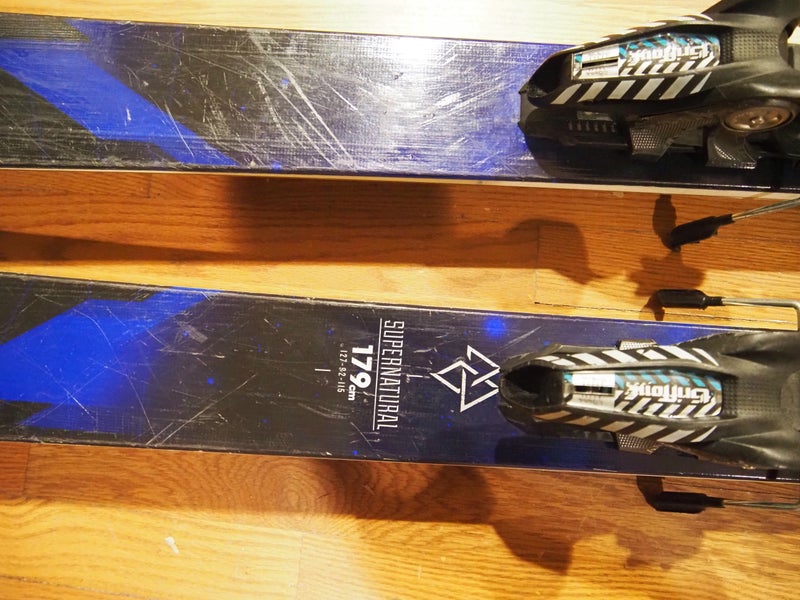 Men's Powder 179 cm Line Supernatural Skis With Bindings Max Din 13 ...